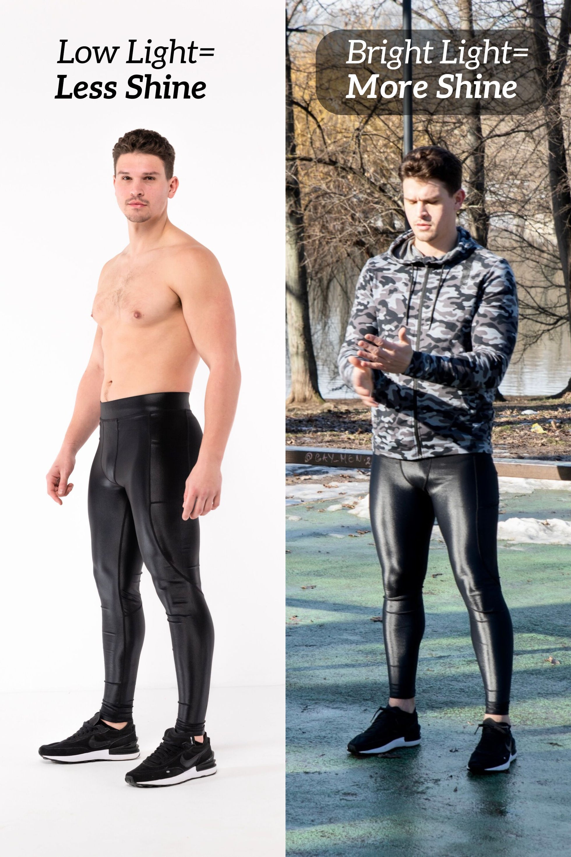 Omega Men's Performance Leggings | Kapow Meggings