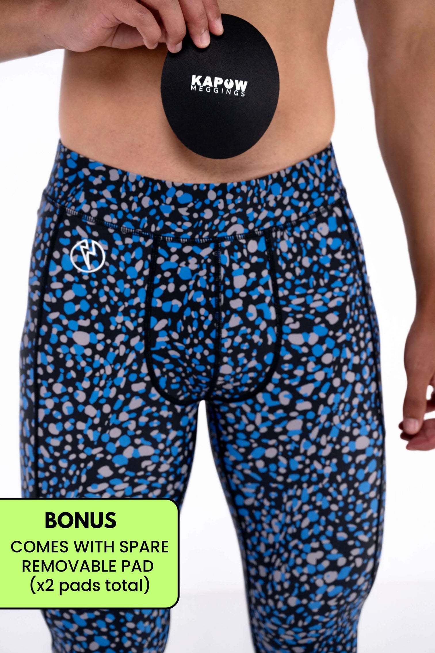 Removable Front Pads Leggings | Kapow Meggings